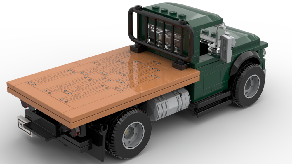 LEGO MOC Dodge D-700 by Artifice | Rebrickable - Build with LEGO