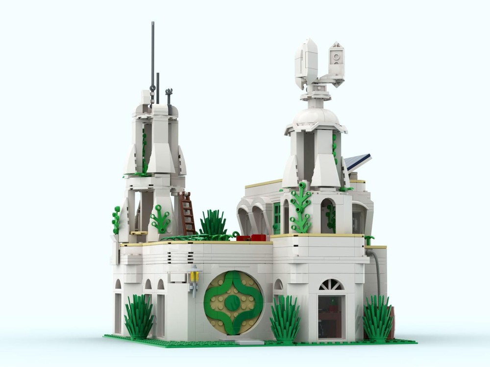 LEGO MOC-132055 Solarpunk Homestead by phoester | Rebrickable - Build ...