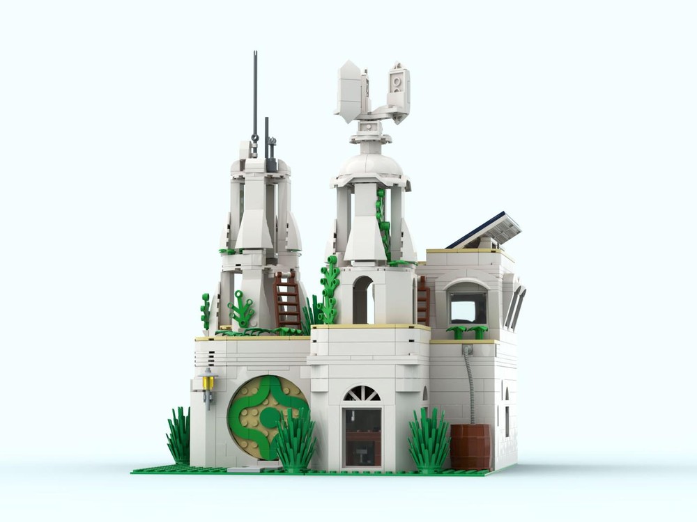 LEGO MOC-132055 Solarpunk Homestead by phoester | Rebrickable - Build ...