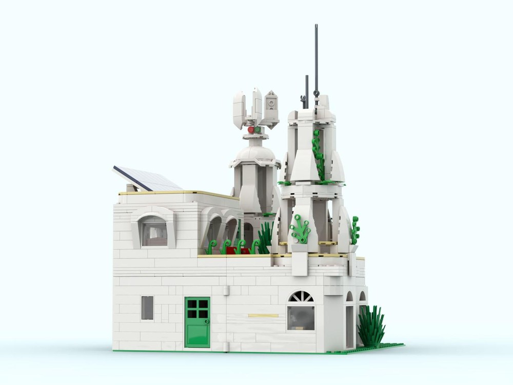 LEGO MOC-132055 Solarpunk Homestead by phoester | Rebrickable - Build ...