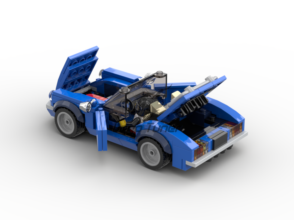 LEGO MOC Triumph Spitfire by TheBoostedBrick | Rebrickable - Build with ...