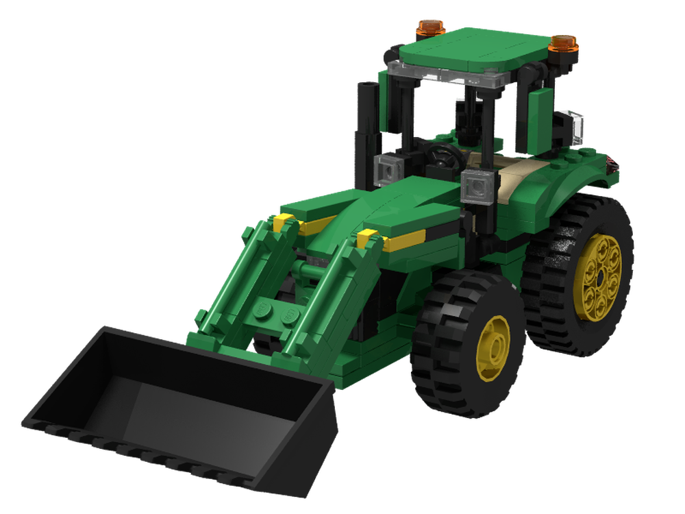 LEGO MOC John Deere 6R by diamond_deer | Rebrickable - Build with LEGO