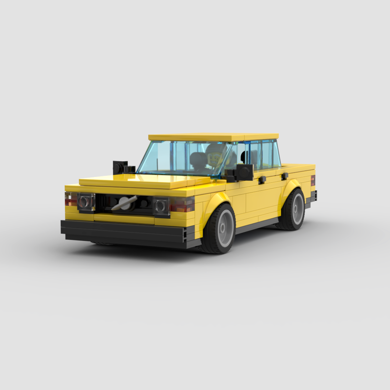 LEGO MOC Volvo 244 by joey_bricks_things | Rebrickable - Build with LEGO