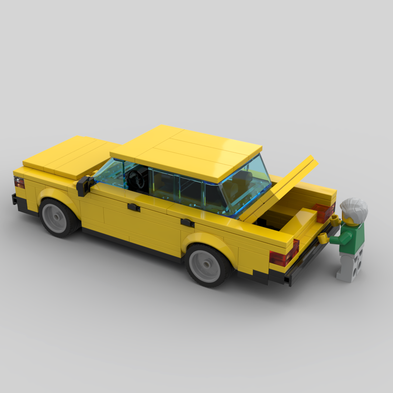LEGO MOC Volvo 244 by joey_bricks_things | Rebrickable - Build with LEGO