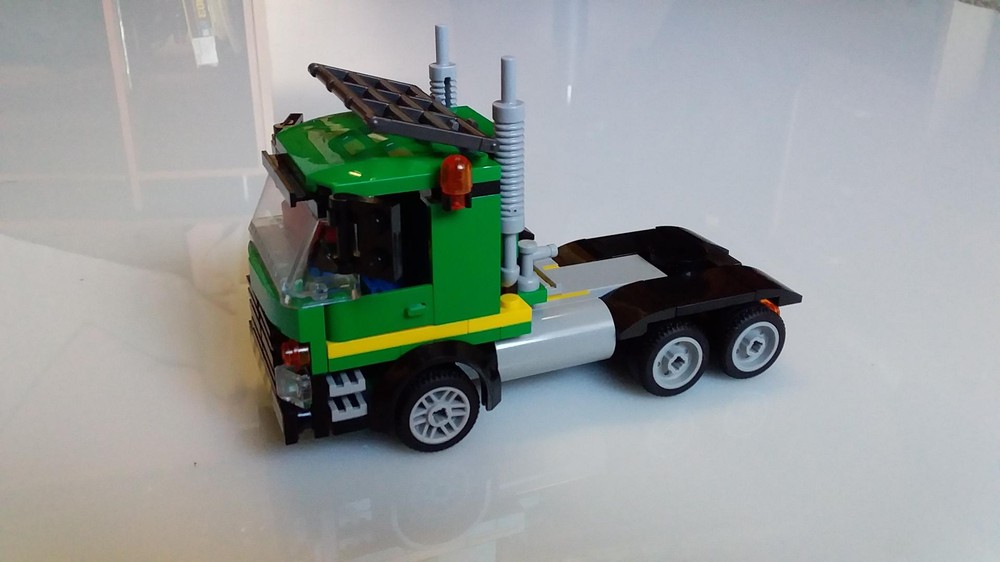 LEGO MOC Log Truck Prime Mover by Tasblocker | Rebrickable - Build with ...
