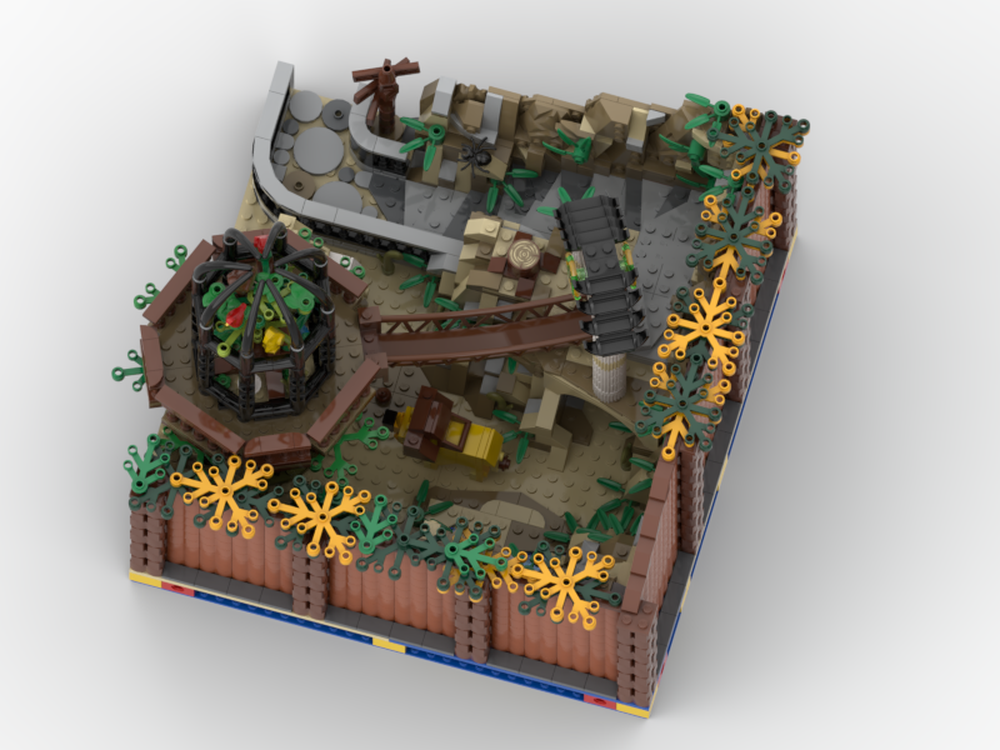 LEGO MOC Zoo Module #5 Africa I by Legofan21 | Rebrickable - Build with ...