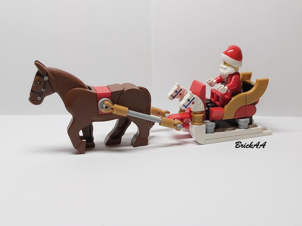 LEGO MOC Small sleigh by BrickAA | Rebrickable - Build with LEGO