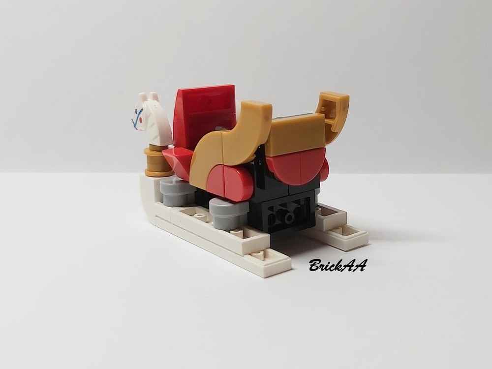 LEGO MOC Small sleigh by BrickAA | Rebrickable - Build with LEGO