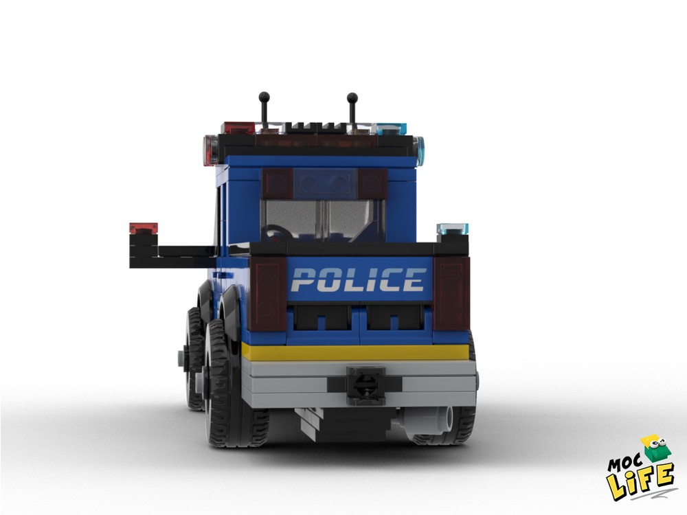 LEGO MOC Ram 1500 quad cab small bed Police Lego City by MocLife ...