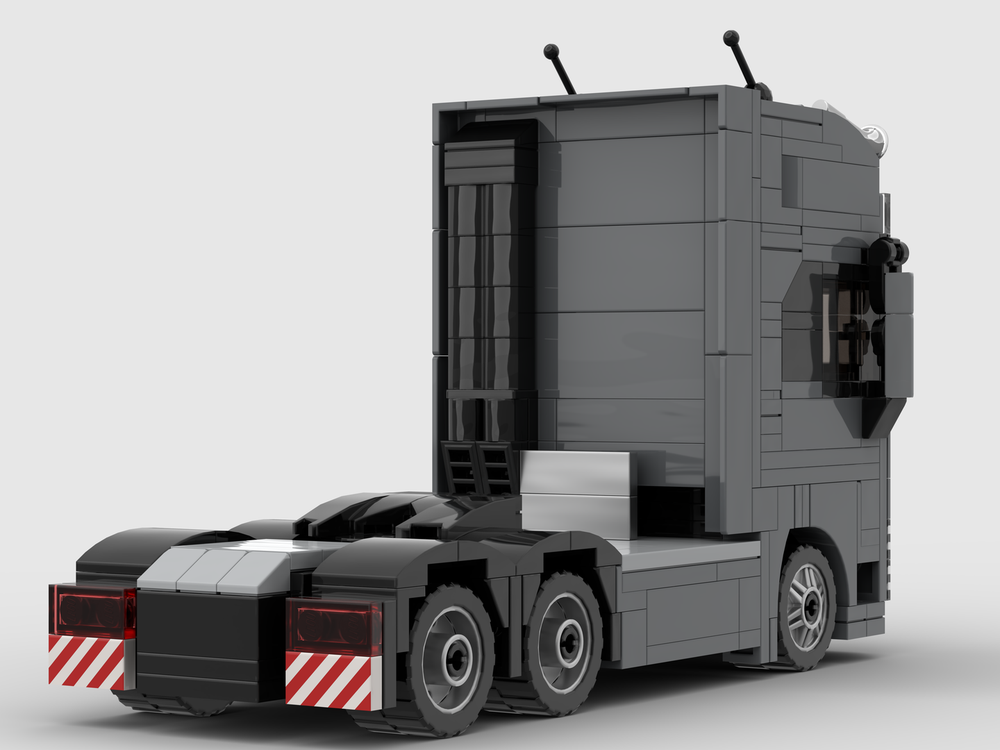 Lego Moc Volvo Fh16 750 6x2 Globetrotter By Marcelrvb Rebrickable