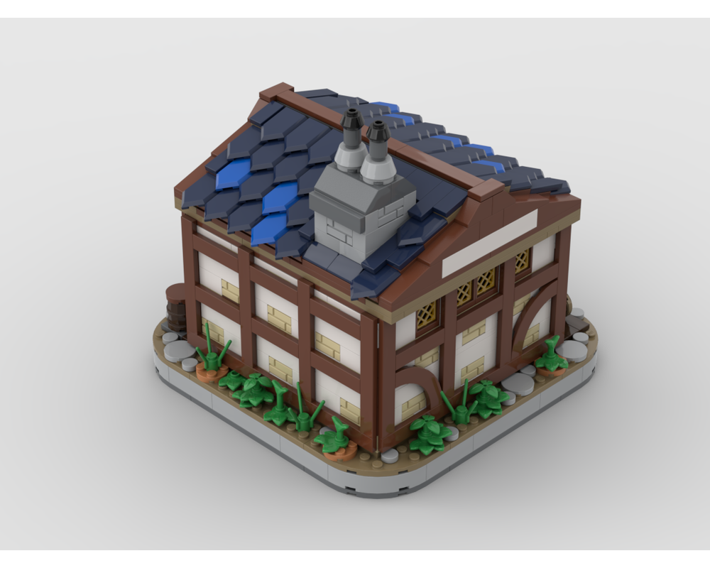 LEGO MOC Medieval Castle: Brewery by Fantasts | Rebrickable - Build ...