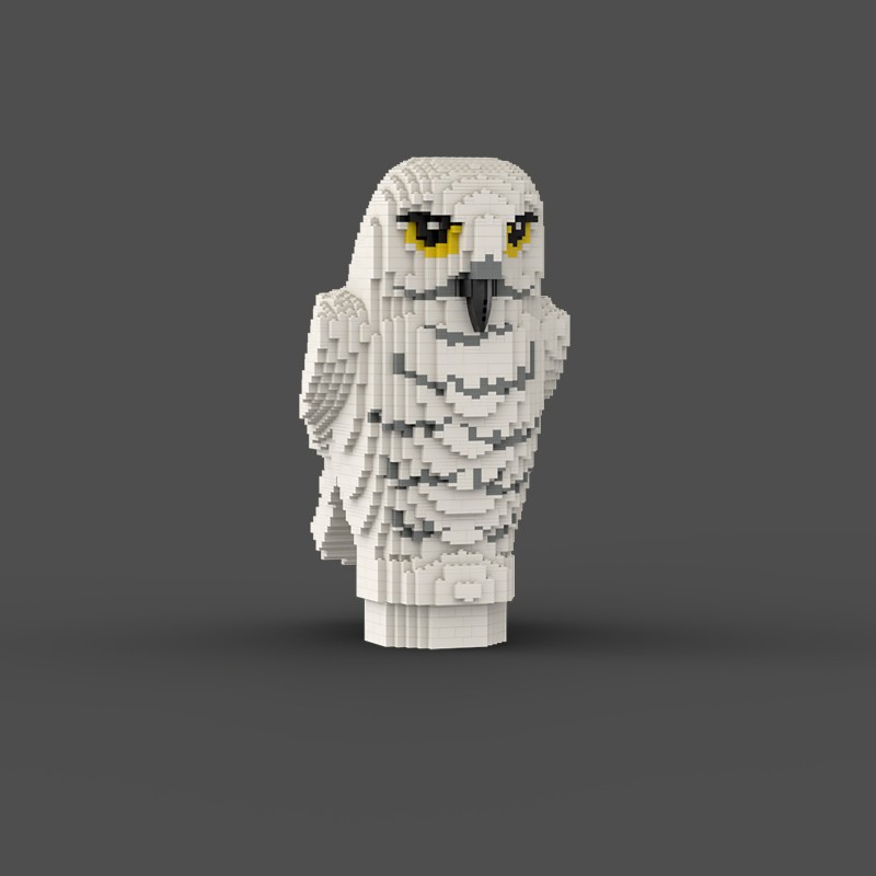 Lego Moc Owl By Xiaowang Rebrickable Build With Lego