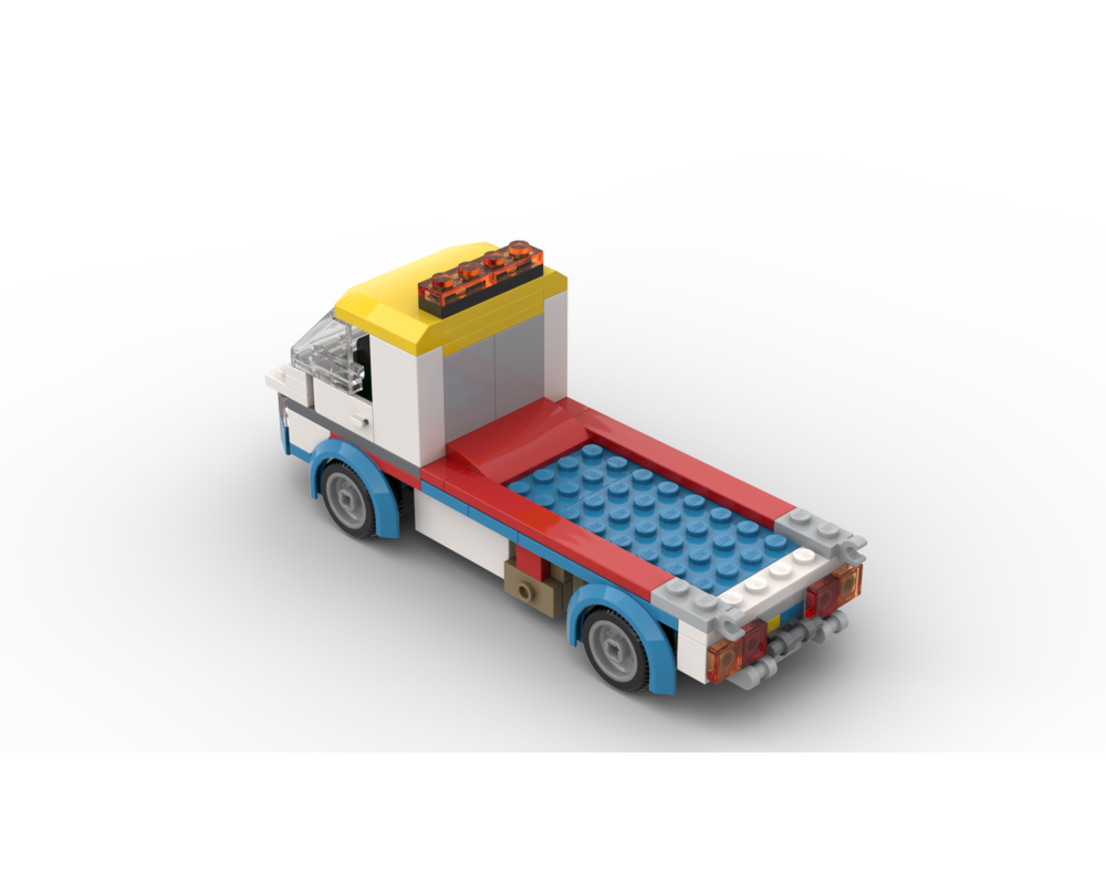 LEGO MOC Flatbed Truck - 60253 by BRICK182 | Rebrickable - Build with LEGO