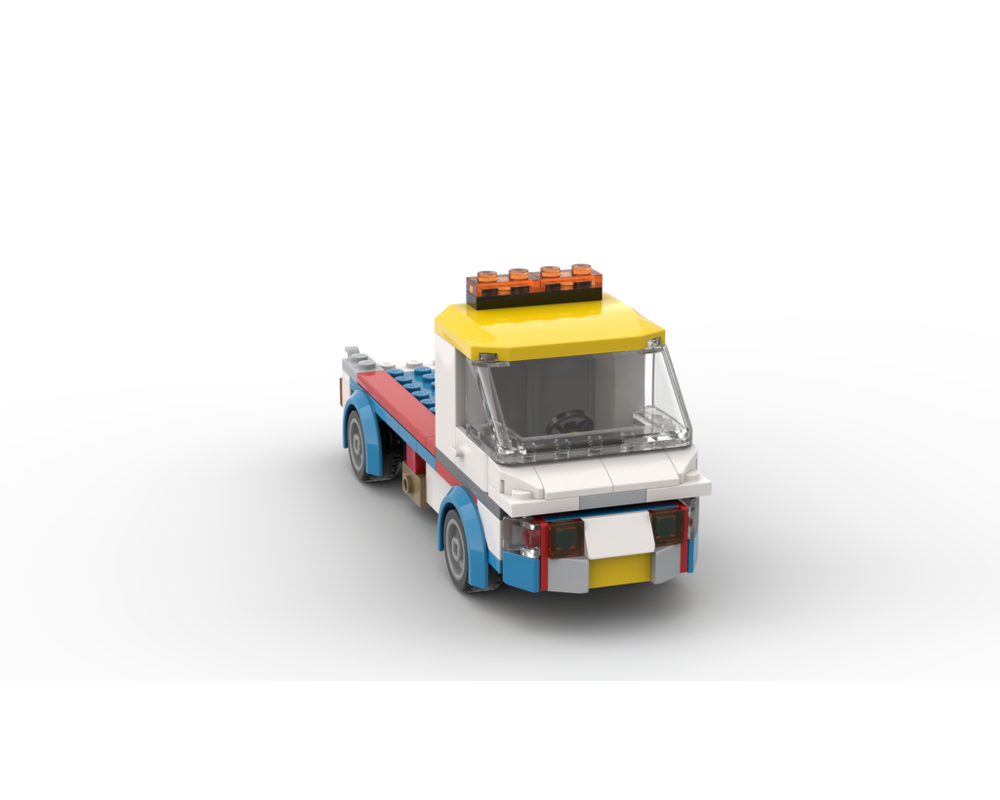 Lego Moc Flatbed Truck 60253 By Brick182 Rebrickable Build With Lego
