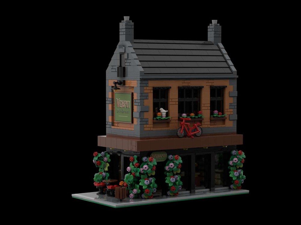 LEGO MOC Brocante Store by PatBrickx | Rebrickable - Build with LEGO