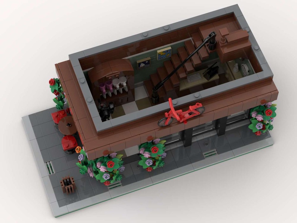 LEGO MOC Brocante Store by PatBrickx | Rebrickable - Build with LEGO