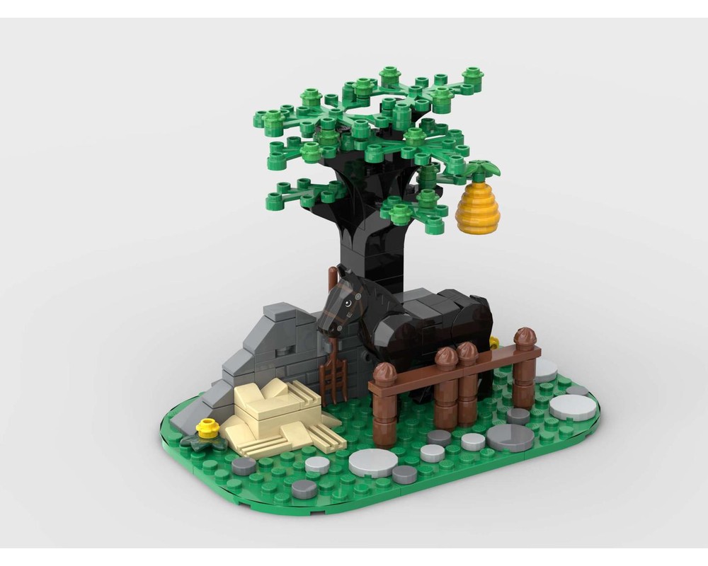 Lego Moc Lion Knights Tournament Addition To 10305 Lion Knights
