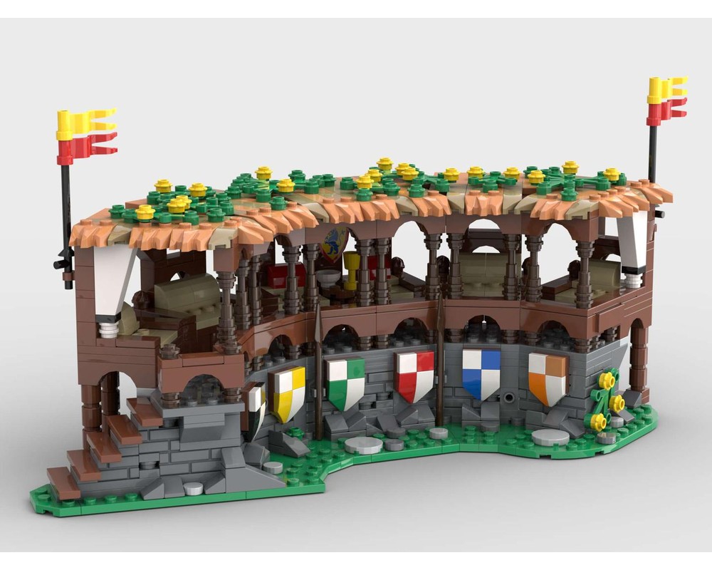 LEGO MOC Lion Knights' Tournament (addition to 10305 - "Lion Knights ...