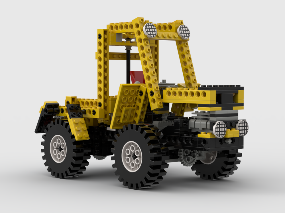 LEGO MOC 8850 C Model - MB Trac 800 by christov | Rebrickable - Build ...