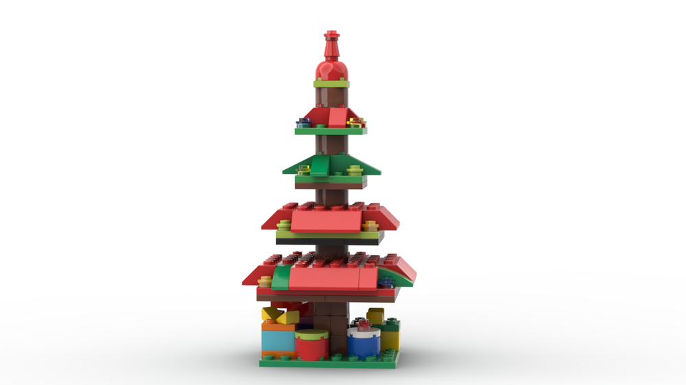 LEGO MOC 11005 Christmas tree by Lenarex | Rebrickable - Build with LEGO