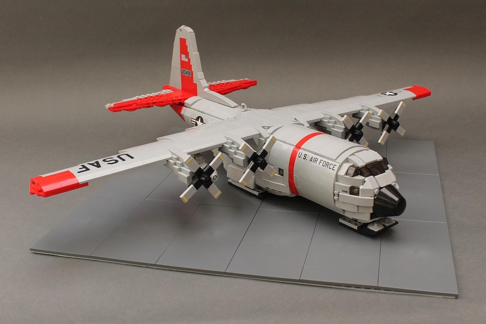 LEGO MOC LC-130H Ski-Bird Hercules (NY Air National Guard) by Legosim ...