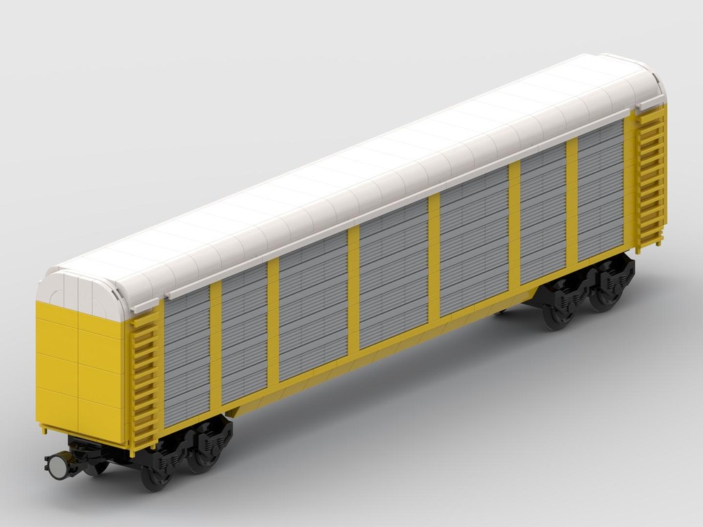 LEGO MOC US Autorack Car by BuMu | Rebrickable - Build with LEGO