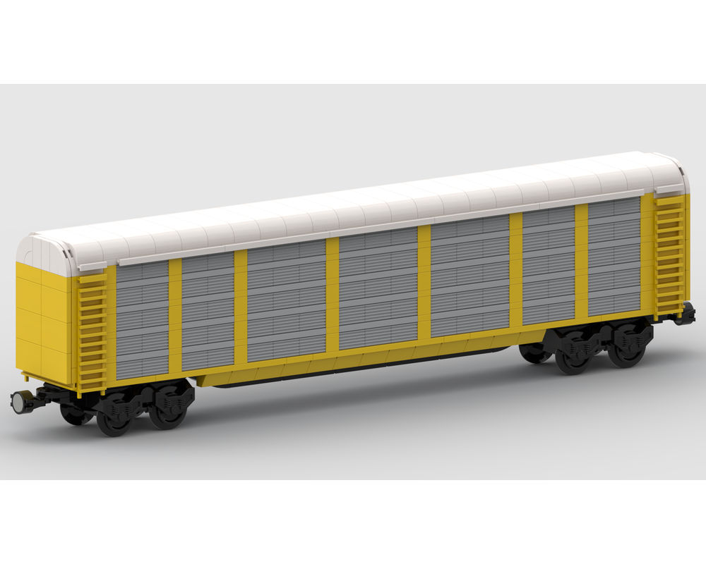 LEGO MOC US Autorack Car by BuMu | Rebrickable - Build with LEGO