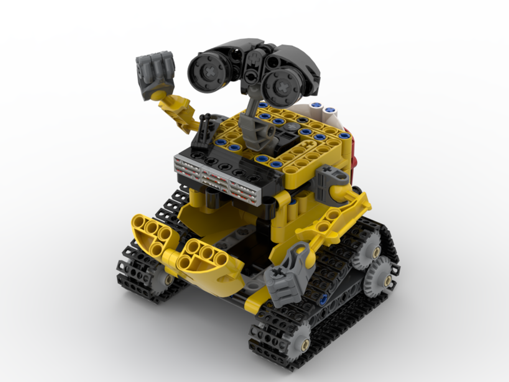 Lego Moc Technic Wall E By Tice Rebrickable Build With Lego