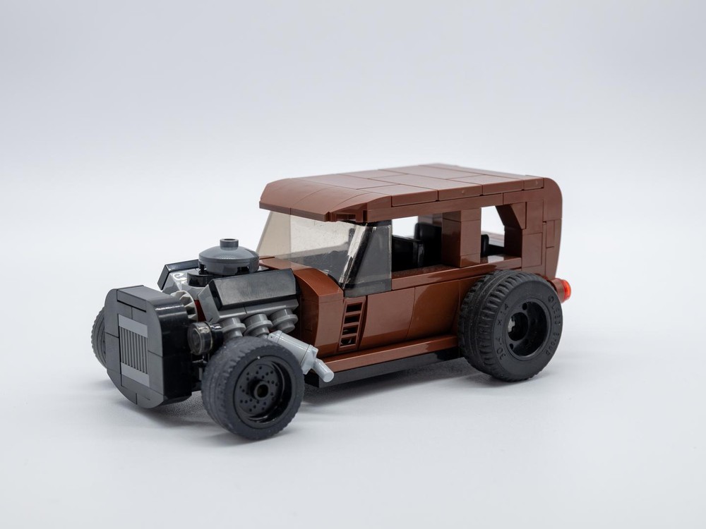 LEGO MOC Ford Model A 1932 Sedan Hot Rod by Giakime Brick | Rebrickable ...
