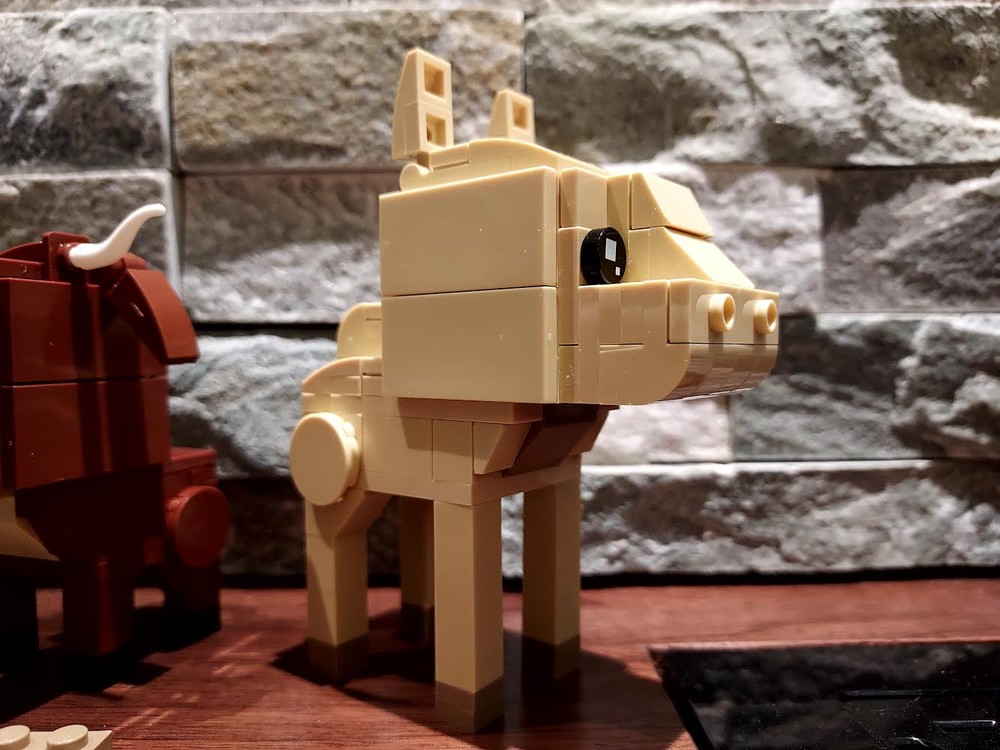LEGO MOC Nativity Scene - Camel by TrevorToad | Rebrickable - Build ...