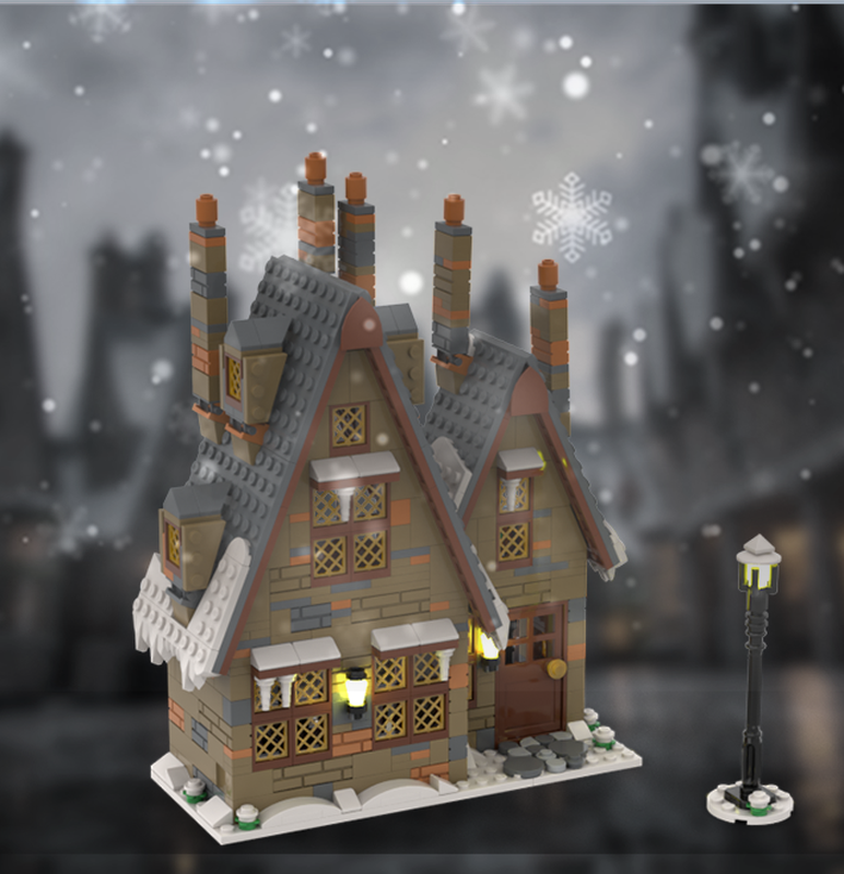 LEGO MOC Hogsmeade Generic House (Small Family) by JD Bricks | Rebrickable - Build with LEGO