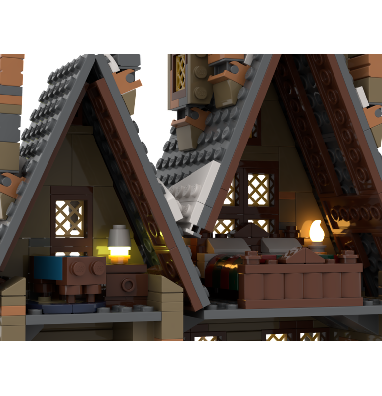 LEGO MOC Hogsmeade Generic House (Small Family) by JD Bricks | Rebrickable - Build with LEGO