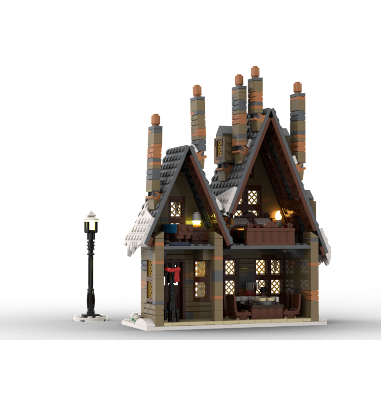 LEGO MOC Hogsmeade Generic House (Small Family) by JD Bricks | Rebrickable - Build with LEGO