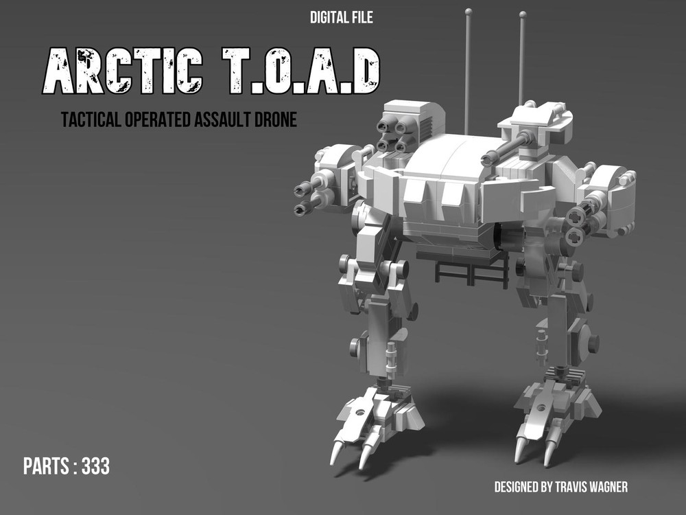 LEGO MOC Arctic T.O.A.D (Mech) by Camobricktape | Rebrickable - Build ...