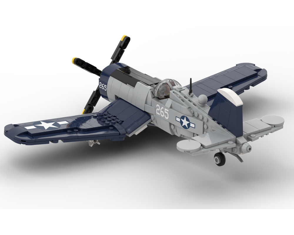 Lego Moc F4u Corsair Recon By Model Hangar Rebrickable Build With Lego
