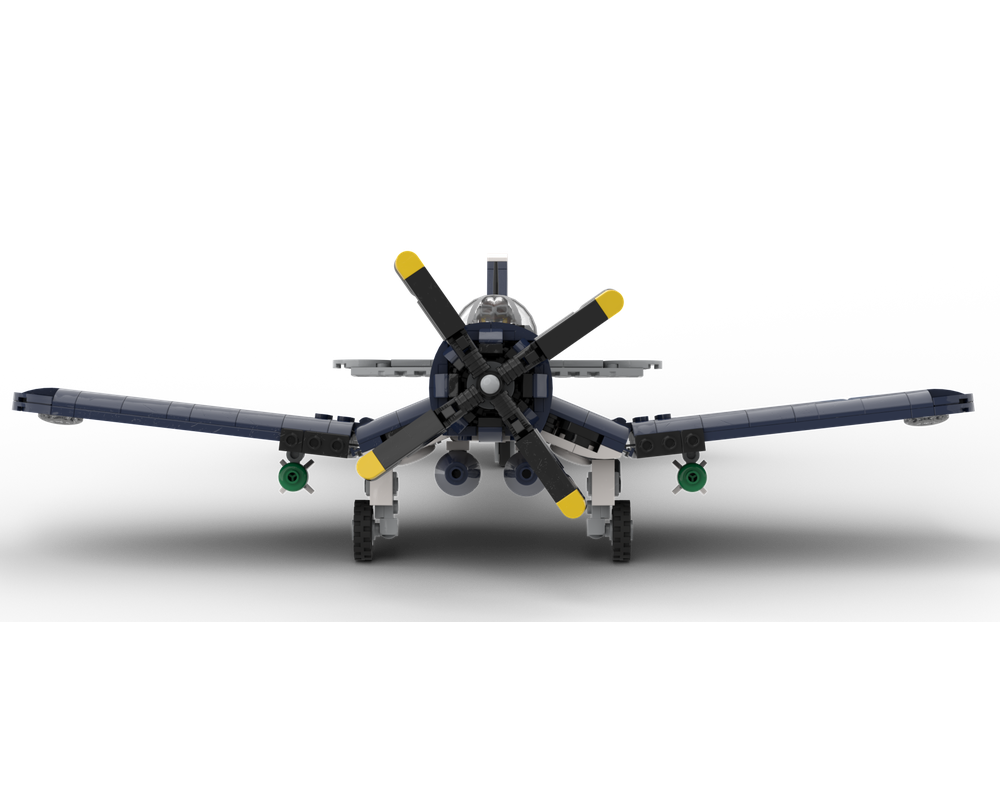 Lego Moc F4u Corsair Recon By Model Hangar Rebrickable Build With Lego