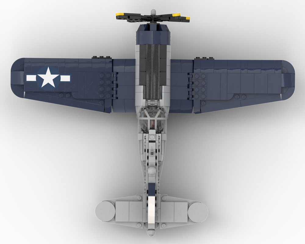 Lego Moc F4u Corsair Recon By Model Hangar Rebrickable Build With Lego