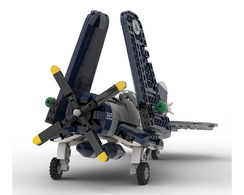Lego Moc F4u Corsair Recon By Model Hangar Rebrickable Build With Lego