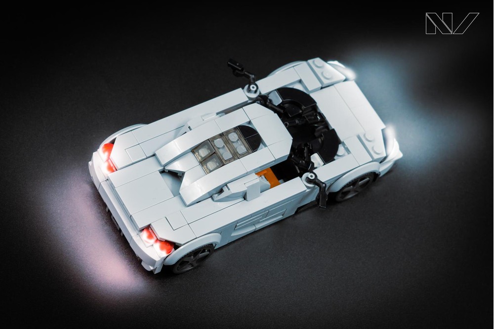 Lego Moc Koenigsegg Cc850 By Nv Carmocs Rebrickable Build With Lego