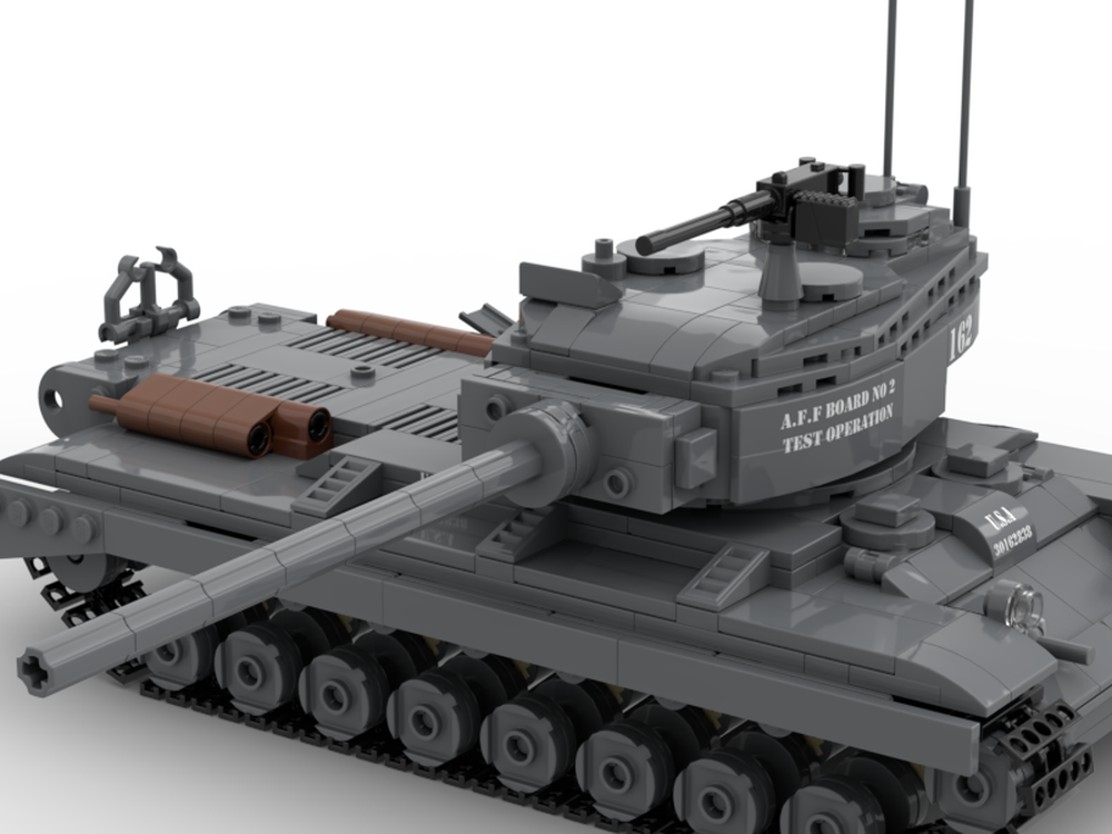 LEGO MOC Heavy Tank T29 V2 by gunsofbrickston | Rebrickable - Build ...
