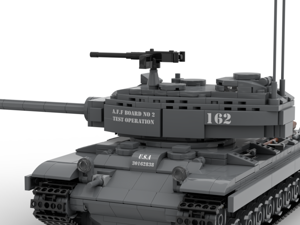 Lego Moc Heavy Tank T29 V2 By Gunsofbrickston Rebrickable Build