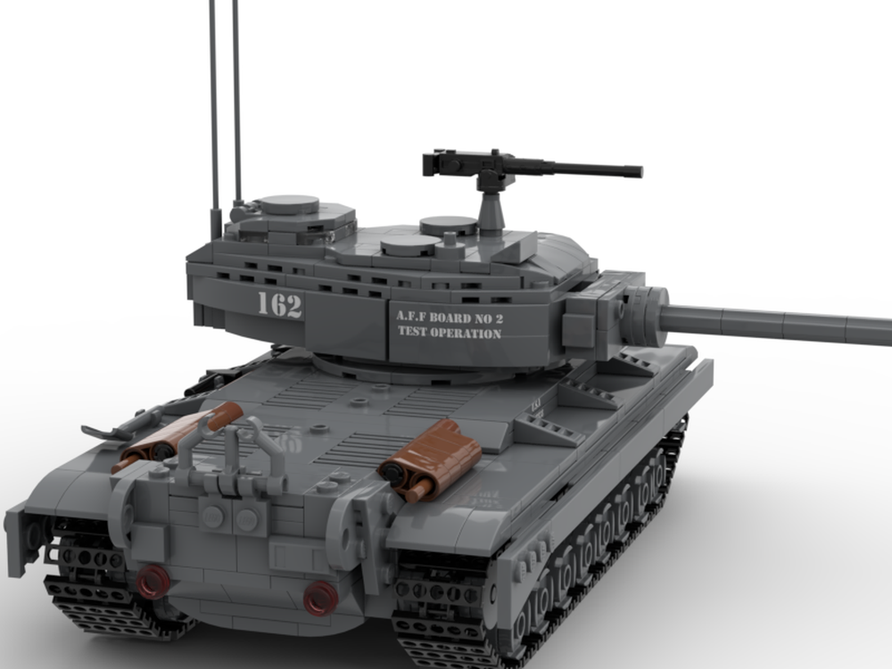 Lego Moc Heavy Tank T29 V2 By Gunsofbrickston Rebrickable Build