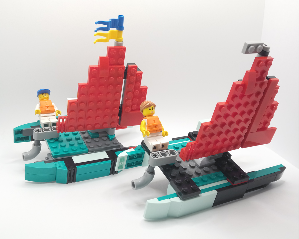 LEGO MOC 31127 Catamarans by Dafeld | Rebrickable - Build with LEGO