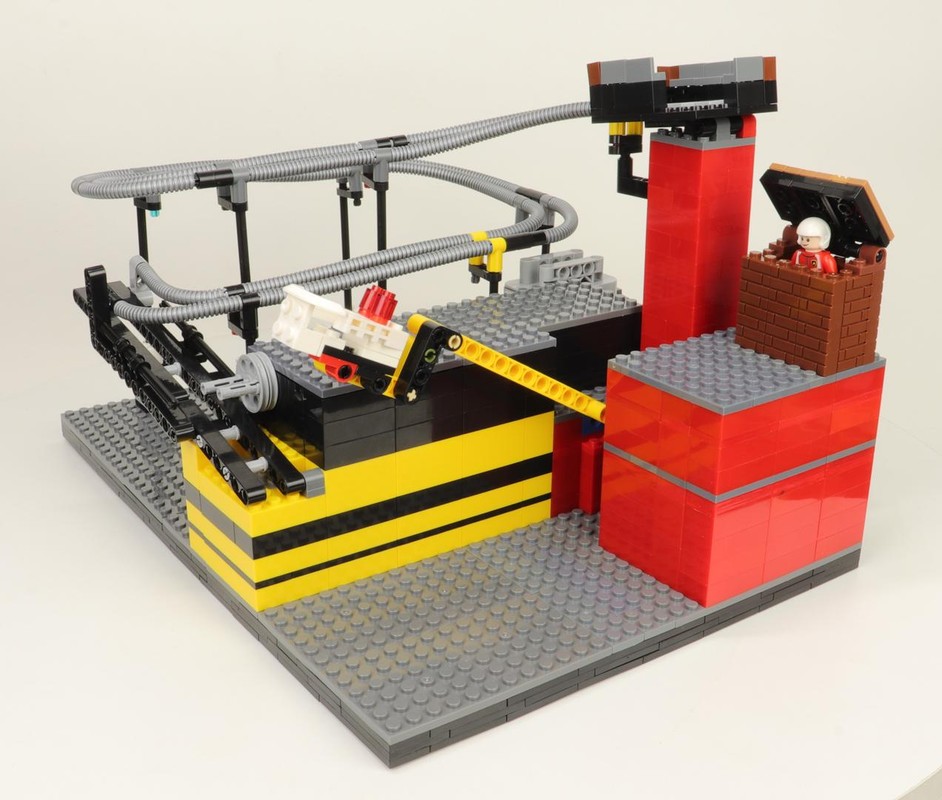 LEGO MOC Loop module #3 Roller coaster of balls. by bloco_de_ideias ...