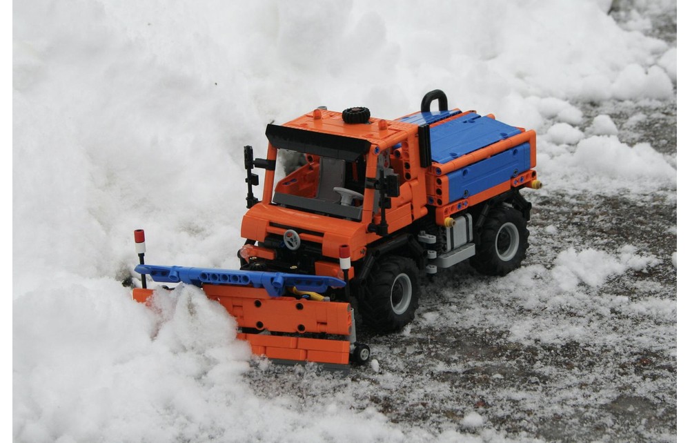 LEGO MOC U423 Snow Plow by thirdwigg | Rebrickable - Build with LEGO