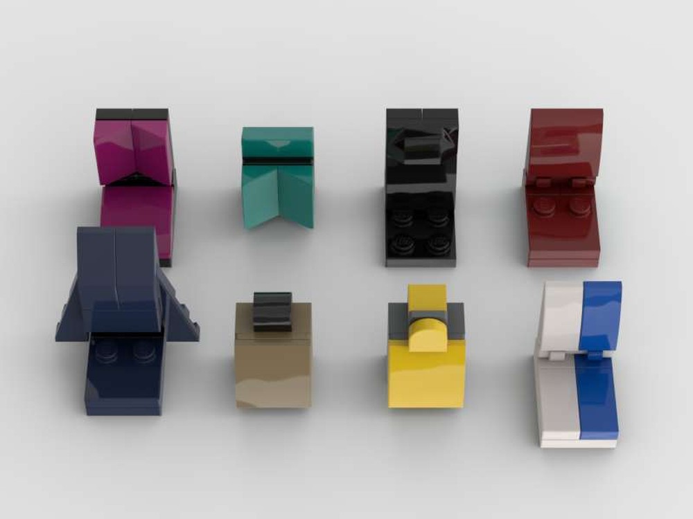 LEGO MOC Car Seats by Andyboygroova | Rebrickable - Build with LEGO