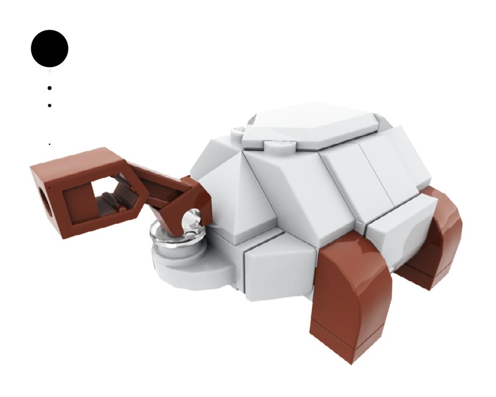 LEGO MOC 22 Tortoise by MyKidisanAlien | Rebrickable - Build with LEGO