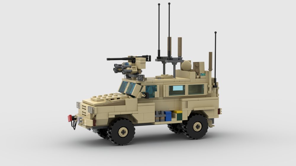 LEGO MOC-132300 RG-31 Mk.3A "Nyala" Cat.1 MRAP | 1:35th Scale by ...