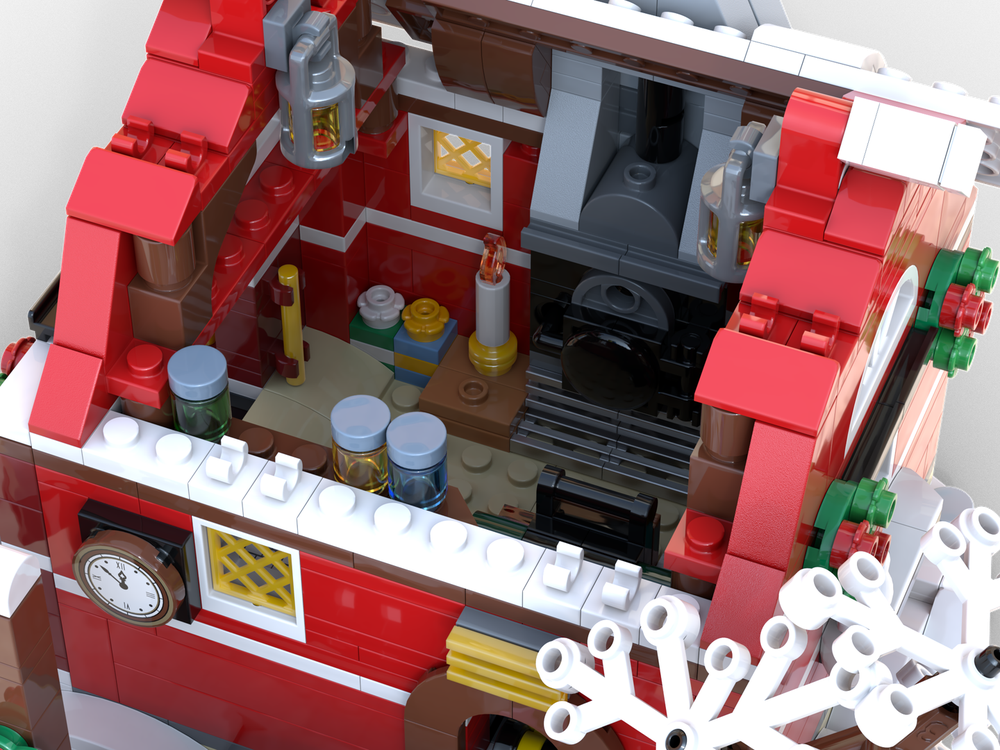 Lego Moc Santas Workshop 40565 Complete By Fanpeixi Rebrickable
