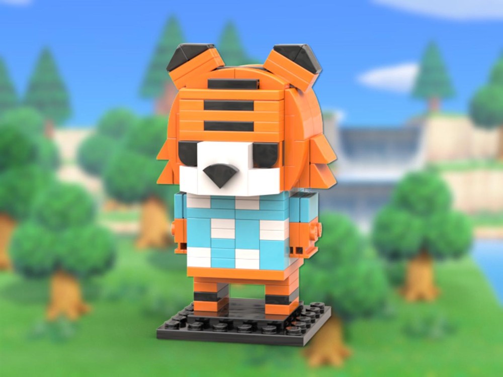 LEGO MOC Rowan Bickheadz (From Animal Crossing) by cczone | Rebrickable ...